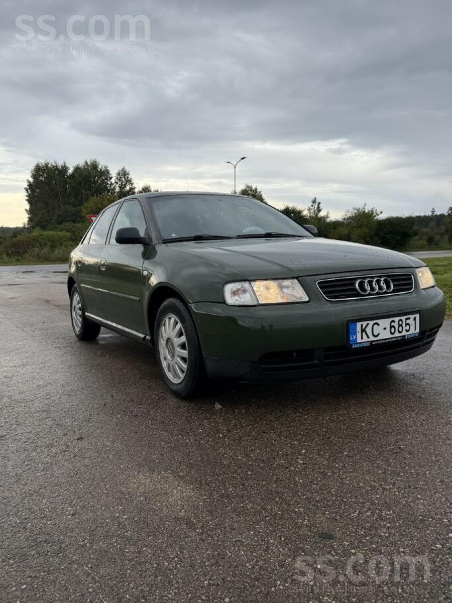 Zaļš Audi A3 1999 Rīga, ar dzinēja tilpumu 1.60 L un nobraukumu 267 tūkst. km par 1500 €, foto 3 vietnē AUTOMOTO.COM.LV