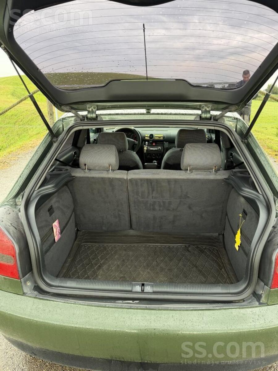 Zaļš Audi A3 1999 Rīga, ar dzinēja tilpumu 1.60 L un nobraukumu 267 tūkst. km par 1500 €, foto 6 vietnē AUTOMOTO.COM.LV