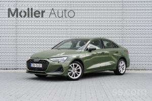 Zaļš Audi A3 2025 Rīga, ar dzinēja tilpumu 1.50 L un nobraukumu 23 tūkst. km par 27900 €, foto  vietnē AUTOMOTO.COM.LV