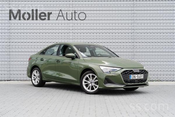 Green Audi A3 2025 in Riga, with an engine capacity of 1.50 L and mileage of 23 thousand km for 27900 €, photo 3 on AUTOMOTO.COM.LV