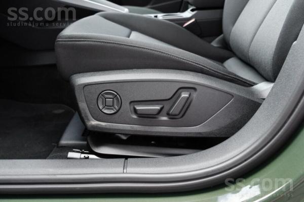 Green Audi A3 2025 in Riga, with an engine capacity of 1.50 L and mileage of 23 thousand km for 27900 €, photo 9 on AUTOMOTO.COM.LV
