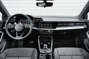 Green Audi A3 2025 in Riga, with an engine capacity of 1.50 L and mileage of 23 thousand km for 27900 €, photo 12 on AUTOMOTO.COM.LV