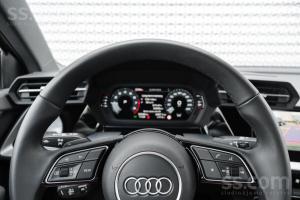 Green Audi A3 2025 in Riga, with an engine capacity of 1.50 L and mileage of 23 thousand km for 27900 €, photo 26 on AUTOMOTO.COM.LV