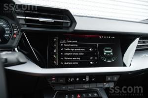 Green Audi A3 2025 in Riga, with an engine capacity of 1.50 L and mileage of 23 thousand km for 27900 €, photo 35 on AUTOMOTO.COM.LV