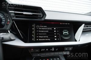 Green Audi A3 2025 in Riga, with an engine capacity of 1.50 L and mileage of 23 thousand km for 27900 €, photo 37 on AUTOMOTO.COM.LV