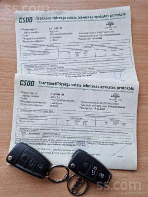 Серый Ауди А3 2009 в Бауска, объемом двигателя 1.60 л и пробегом 283 тыс. км за 5400 €, фото 35 на AUTOMOTO.COM.LV