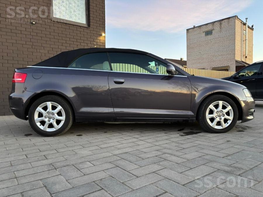 Pelēks Audi A3 2010 Bauska, ar dzinēja tilpumu 1.60 L un nobraukumu 271 tūkst. km par 5500 €, foto 5 vietnē AUTOMOTO.COM.LV