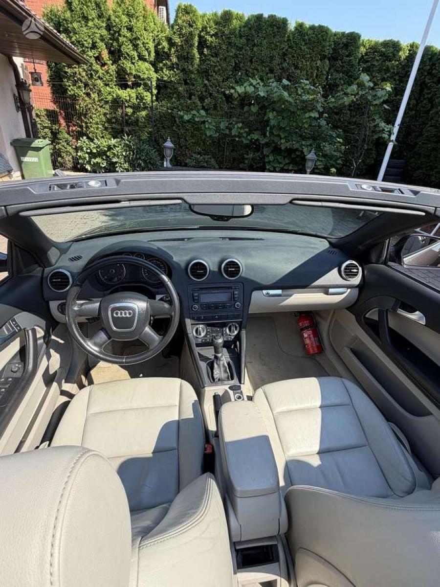 Grey Audi A3 2010 in Bauska, with an engine capacity of 1.60 L and mileage of 274 thousand km for 4300 €, photo 11 on AUTOMOTO.COM.LV