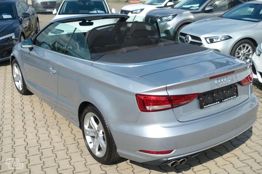 Grey Audi A3 2017 in Kaunas, with an engine capacity of 1.50 L and mileage of 34 thousand km for 23945 €, photo 5 on AUTOMOTO.COM.LV