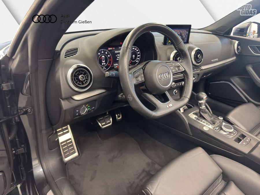 Grey Audi A3 2019 in Kaunas, with an engine capacity of 2.00 L and mileage of 74 thousand km for 29435 €, photo 8 on AUTOMOTO.COM.LV