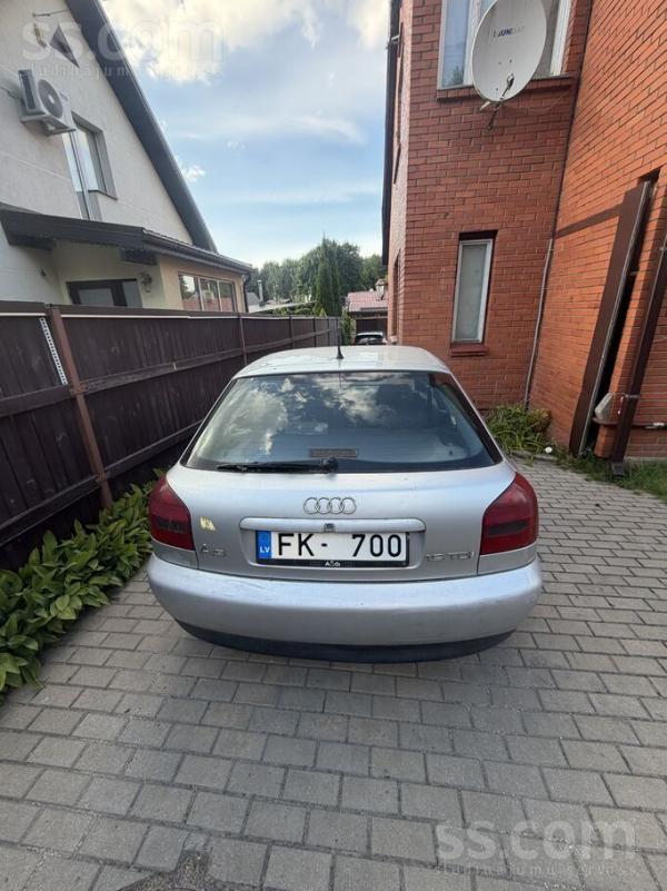 Серый Ауди А3 2000 в Рига, объемом двигателя 1.90 л и пробегом 312 тыс. км за 1350 €, фото 3 на AUTOMOTO.COM.LV