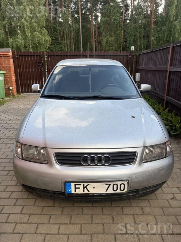 Pelēks Audi A3 2000 Rīga, ar dzinēja tilpumu 1.90 L un nobraukumu 312 tūkst. km par 1350 €, foto 1 vietnē AUTOMOTO.COM.LV