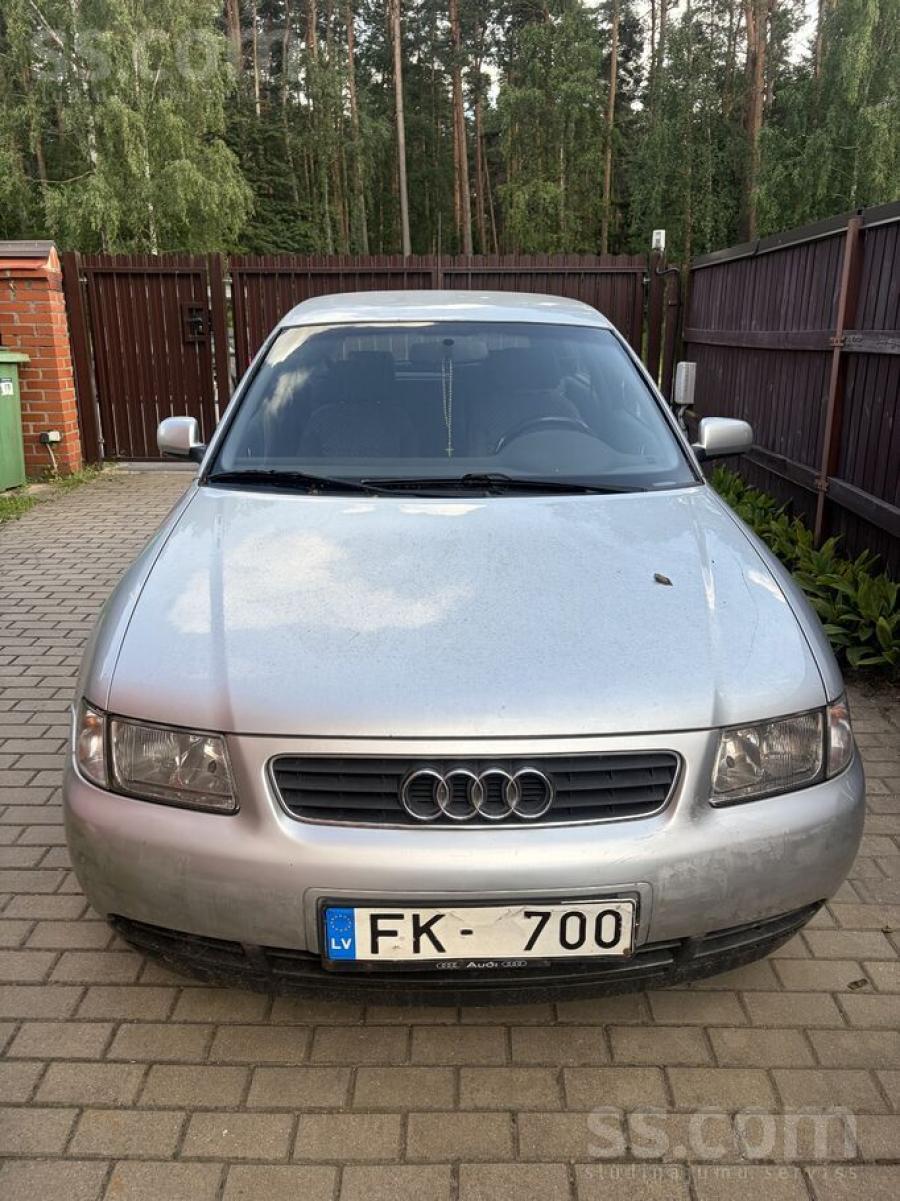 Grey Audi A3 2000 in Riga, with an engine capacity of 1.90 L and mileage of 312 thousand km for 1350 €, photo 1 on AUTOMOTO.COM.LV