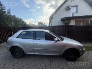 Grey Audi A3 2000 in Riga, with an engine capacity of 1.90 L and mileage of 312 thousand km for 1350 €, photo 3 on AUTOMOTO.COM.LV