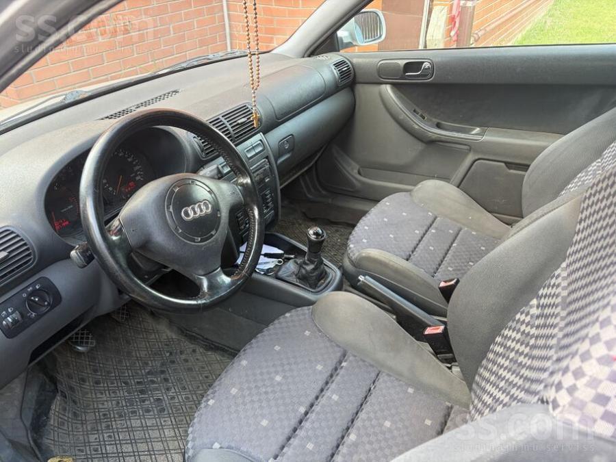 Grey Audi A3 2000 in Riga, with an engine capacity of 1.90 L and mileage of 312 thousand km for 1350 €, photo 5 on AUTOMOTO.COM.LV