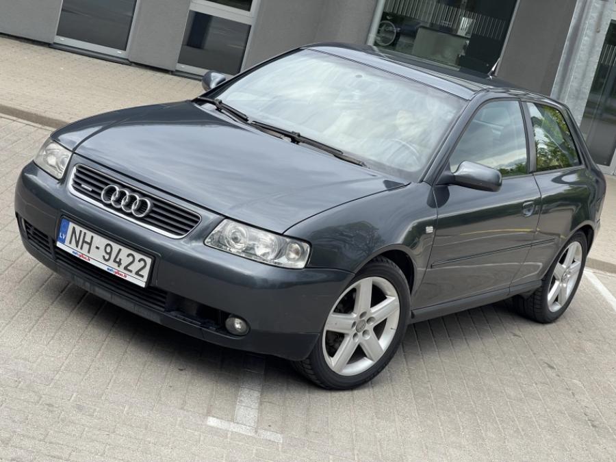 Grey Audi A3 2001 in Riga, with an engine capacity of 1.90 L and mileage of 270 thousand km for 2450 €, photo 3 on AUTOMOTO.COM.LV