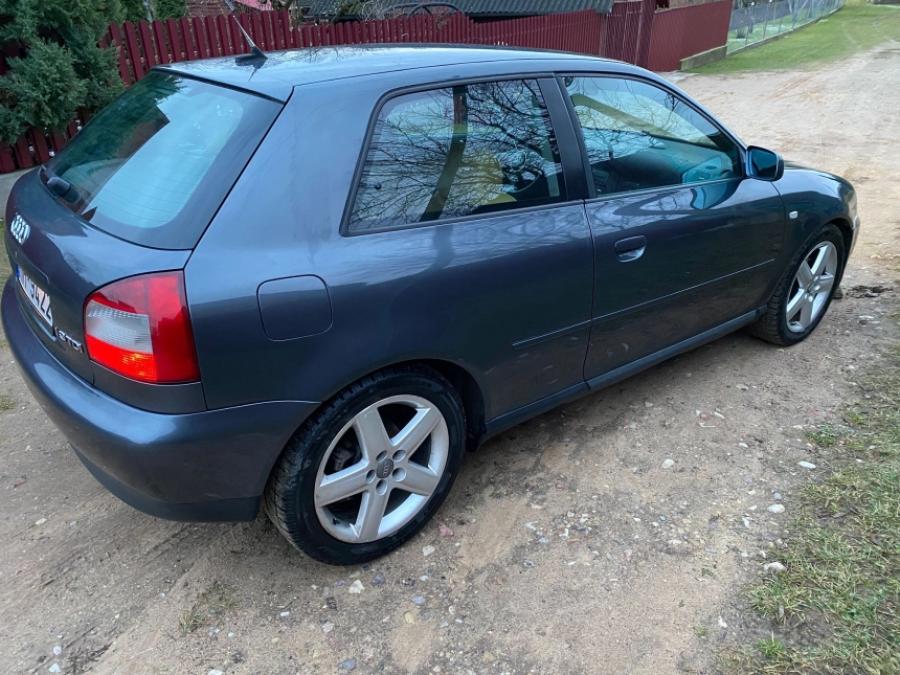 Grey Audi A3 2001 in Riga, with an engine capacity of 1.90 L and mileage of 270 thousand km for 2450 €, photo 14 on AUTOMOTO.COM.LV