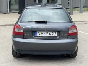 Grey Audi A3 2001 in Riga, with an engine capacity of 1.90 L and mileage of 270 thousand km for 2450 €, photo 21 on AUTOMOTO.COM.LV