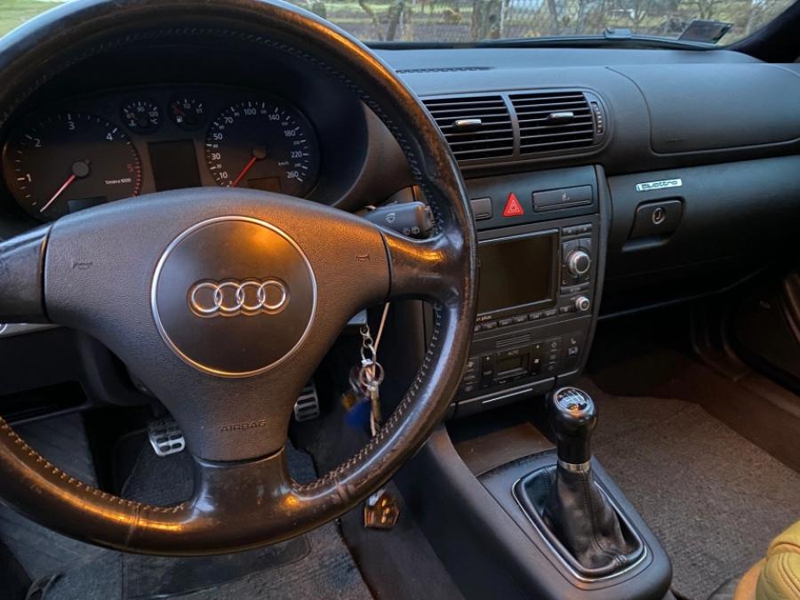 Grey Audi A3 2001 in Riga, with an engine capacity of 1.90 L and mileage of 270 thousand km for 2450 €, photo 22 on AUTOMOTO.COM.LV