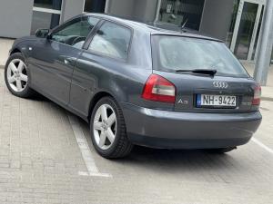 Grey Audi A3 2001 in Riga, with an engine capacity of 1.90 L and mileage of 270 thousand km for 2450 €, photo 23 on AUTOMOTO.COM.LV