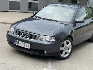 Grey Audi A3 2001 in Riga, with an engine capacity of 1.90 L and mileage of 270 thousand km for 2450 €, photo 28 on AUTOMOTO.COM.LV
