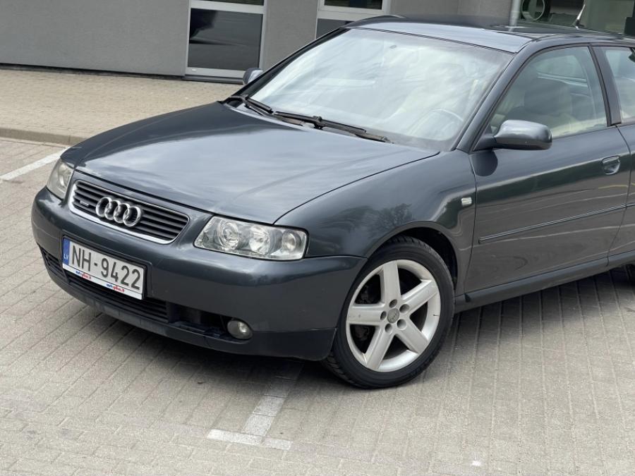 Grey Audi A3 2001 in Riga, with an engine capacity of 1.90 L and mileage of 270 thousand km for 2450 €, photo 29 on AUTOMOTO.COM.LV