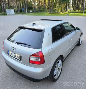 Pelēks Audi A3 2001 Rīga, ar dzinēja tilpumu 1.90 L un nobraukumu 315 tūkst. km par 2300 €, foto 3 vietnē AUTOMOTO.COM.LV