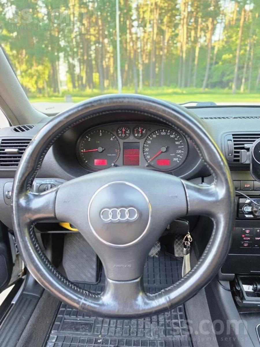 Pelēks Audi A3 2001 Rīga, ar dzinēja tilpumu 1.90 L un nobraukumu 315 tūkst. km par 2300 €, foto 9 vietnē AUTOMOTO.COM.LV