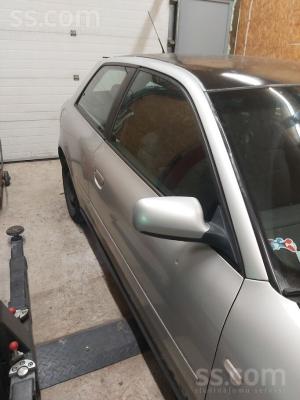 Pelēks Audi A3 2001 Rīga, ar dzinēja tilpumu 1.90 L un nobraukumu 300 tūkst. km par 400 €, foto 4 vietnē AUTOMOTO.COM.LV