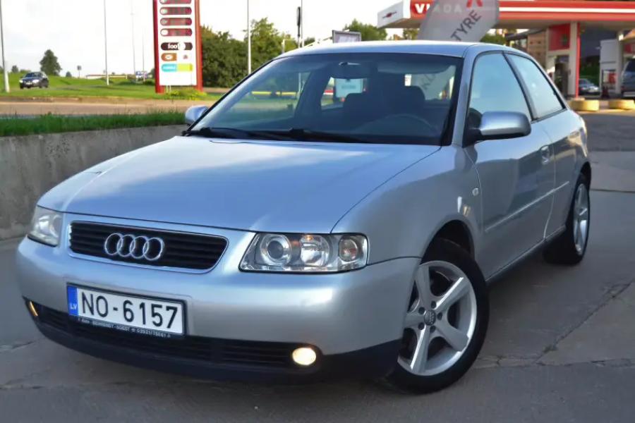 Pelēks Audi A3 2002 Jēkabpils, ar dzinēja tilpumu 1.90 L un nobraukumu 266 tūkst. km par 2650 €, foto 1 vietnē AUTOMOTO.COM.LV