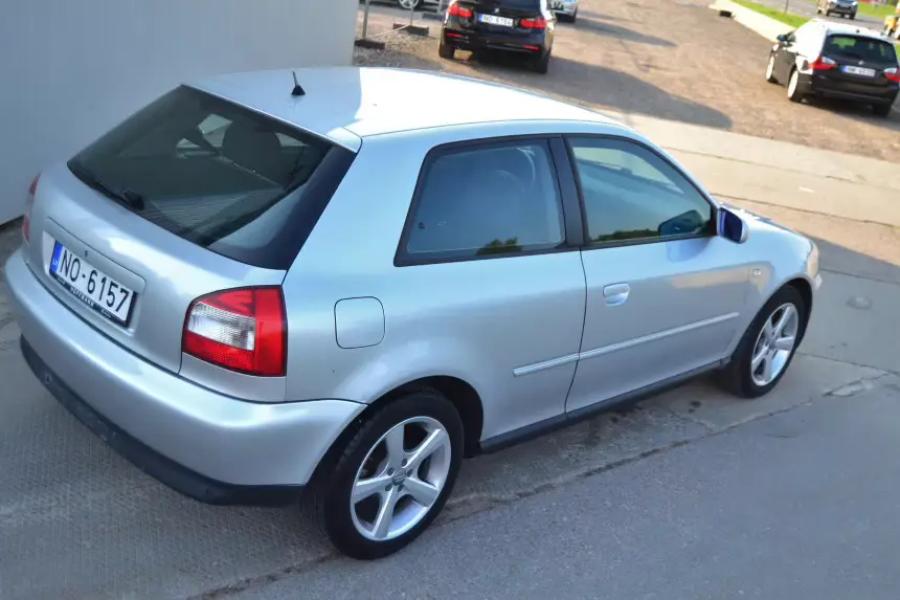 Pelēks Audi A3 2002 Jēkabpils, ar dzinēja tilpumu 1.90 L un nobraukumu 266 tūkst. km par 2650 €, foto 7 vietnē AUTOMOTO.COM.LV