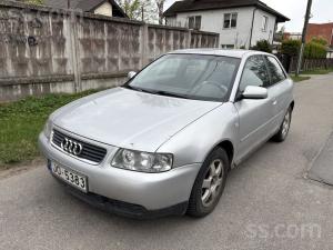 Серый Ауди А3 2002 в Рига, объемом двигателя 1.90 л и пробегом 290 тыс. км за 1290 €, фото  на AUTOMOTO.COM.LV