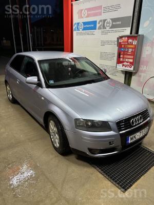 Grey Audi A3 2003 in Saldus, with an engine capacity of 2.00 L and mileage of 370 thousand km for 950 €, photo 3 on AUTOMOTO.COM.LV