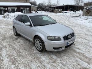 Grey Audi A3 2003 in Gargzdai, with an engine capacity of 1.60 L and mileage of 230 thousand km for 650 €, photo 2 on AUTOMOTO.COM.LV