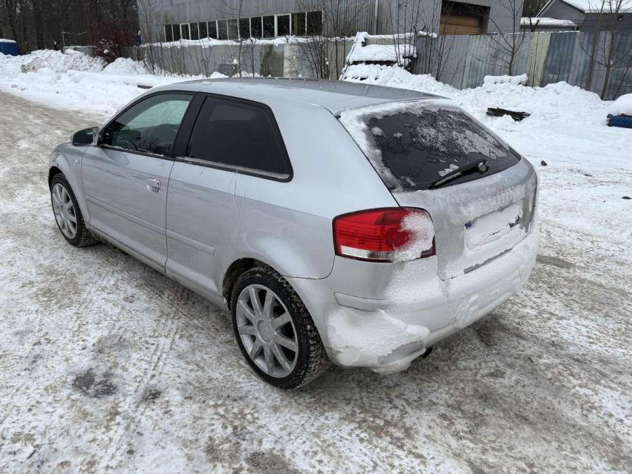 Grey Audi A3 2003 in Gargzdai, with an engine capacity of 1.60 L and mileage of 230 thousand km for 650 €, photo 3 on AUTOMOTO.COM.LV