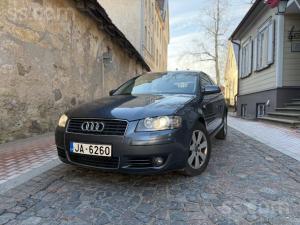 Pelēks Audi A3 2003 Cēsis, ar dzinēja tilpumu 2.00 L un nobraukumu 320 tūkst. km par 1790 €, foto  vietnē AUTOMOTO.COM.LV
