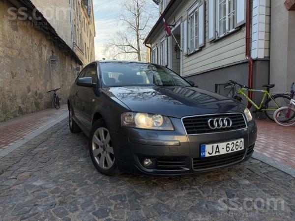 Grey Audi A3 2003 in Cesis, with an engine capacity of 2.00 L and mileage of 320 thousand km for 1790 €, photo 5 on AUTOMOTO.COM.LV