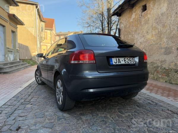 Grey Audi A3 2003 in Cesis, with an engine capacity of 2.00 L and mileage of 320 thousand km for 1790 €, photo 7 on AUTOMOTO.COM.LV