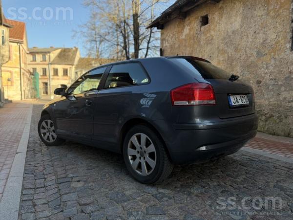 Grey Audi A3 2003 in Cesis, with an engine capacity of 2.00 L and mileage of 320 thousand km for 1790 €, photo 8 on AUTOMOTO.COM.LV