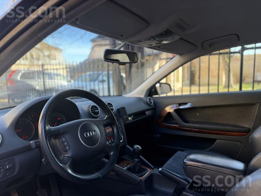 Серый Ауди А3 2003 в Цесис, объемом двигателя 2.00 л и пробегом 320 тыс. км за 1790 €, фото 11 на AUTOMOTO.COM.LV