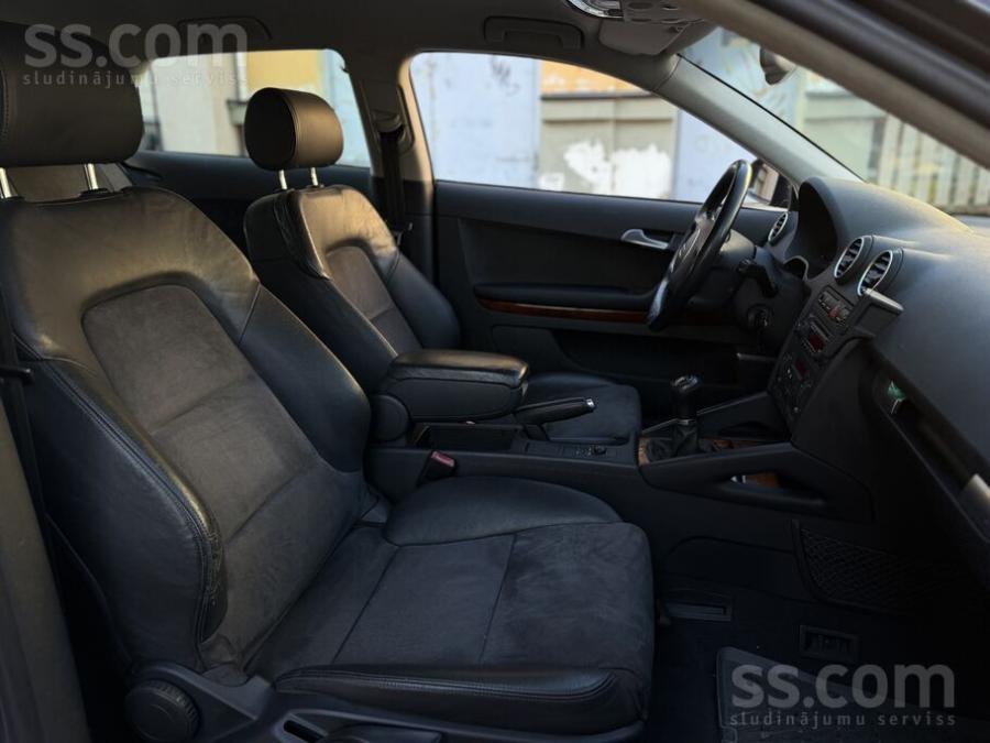Серый Ауди А3 2003 в Цесис, объемом двигателя 2.00 л и пробегом 320 тыс. км за 1790 €, фото 18 на AUTOMOTO.COM.LV