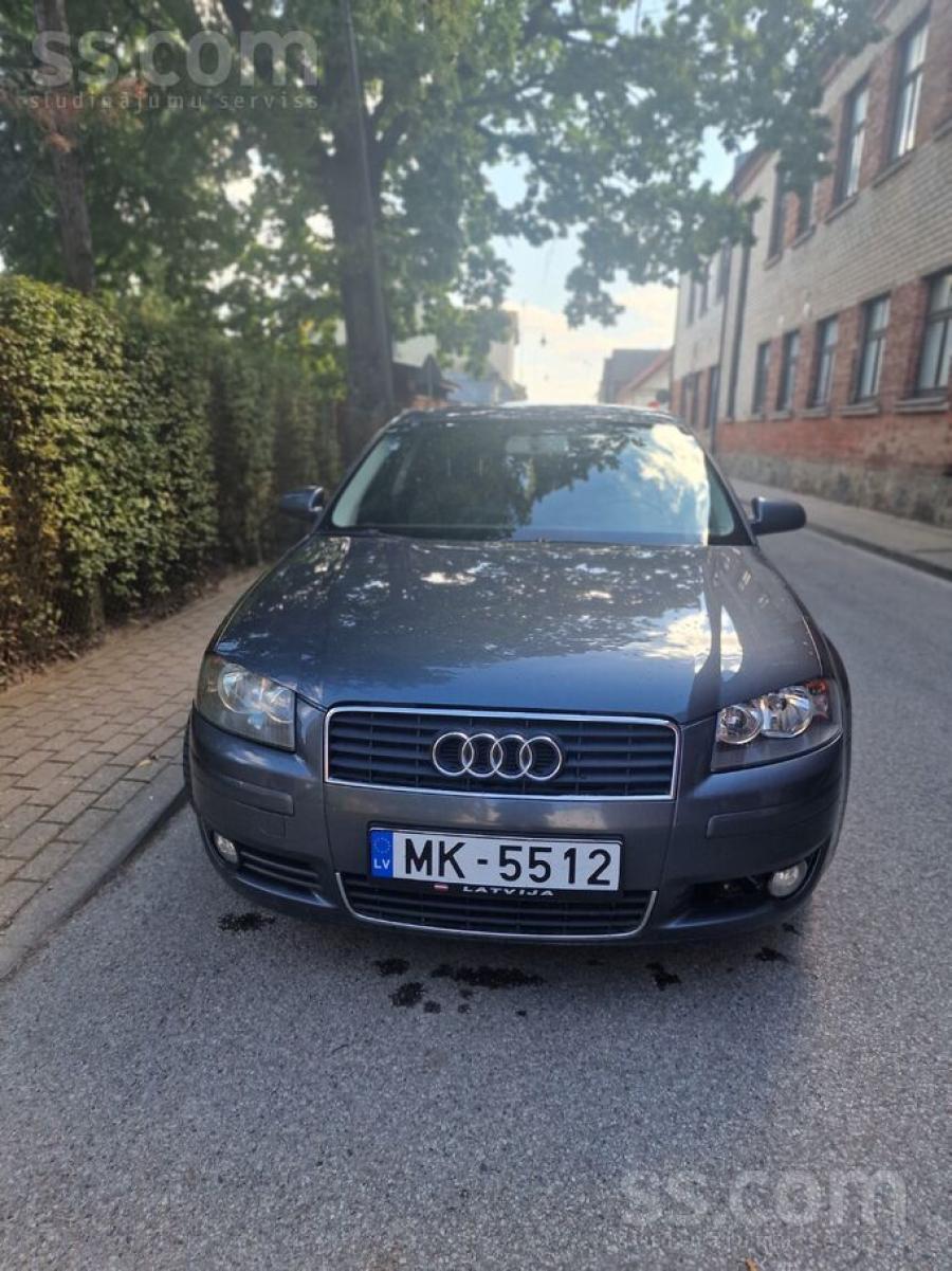 Grey Audi A3 2003 in Ventspils, with an engine capacity of 1.90 L and mileage of 357 thousand km for 1700 €, photo 1 on AUTOMOTO.COM.LV