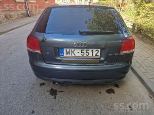 Grey Audi A3 2003 in Ventspils, with an engine capacity of 1.90 L and mileage of 357 thousand km for 1700 €, photo 4 on AUTOMOTO.COM.LV