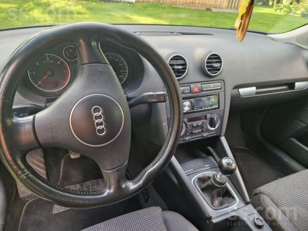 Pelēks Audi A3 2003 Ventspils, ar dzinēja tilpumu 1.90 L un nobraukumu 357 tūkst. km par 1700 €, foto 5 vietnē AUTOMOTO.COM.LV