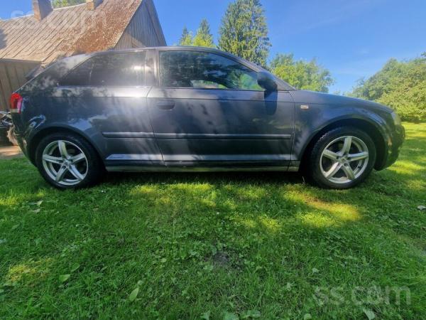 Pelēks Audi A3 2003 Ventspils, ar dzinēja tilpumu 1.90 L un nobraukumu 357 tūkst. km par 1700 €, foto 1 vietnē AUTOMOTO.COM.LV