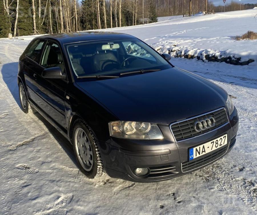 Pelēks Audi A3 2003 Cēsis, ar dzinēja tilpumu 2.00 L un nobraukumu 388 tūkst. km par 1700 €, foto 3 vietnē AUTOMOTO.COM.LV