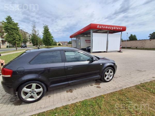 Grey Audi A3 2003 in Rezekne, with an engine capacity of 2.00 L and mileage of 344 thousand km for 1600 €, photo 4 on AUTOMOTO.COM.LV