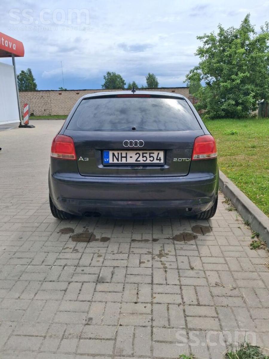 Grey Audi A3 2003 in Rezekne, with an engine capacity of 2.00 L and mileage of 344 thousand km for 1600 €, photo 6 on AUTOMOTO.COM.LV