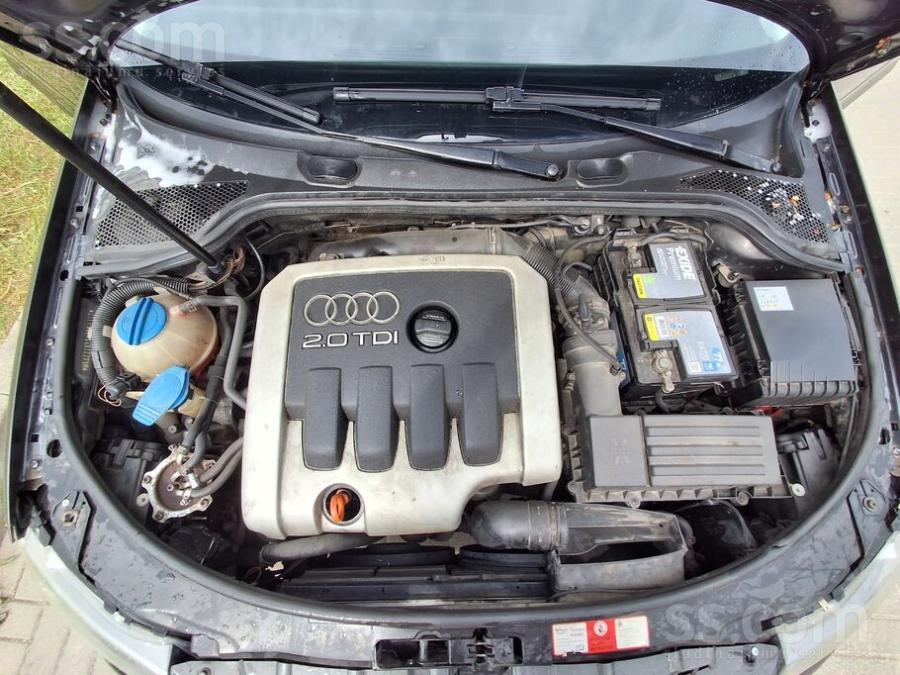 Grey Audi A3 2003 in Rezekne, with an engine capacity of 2.00 L and mileage of 344 thousand km for 1600 €, photo 7 on AUTOMOTO.COM.LV