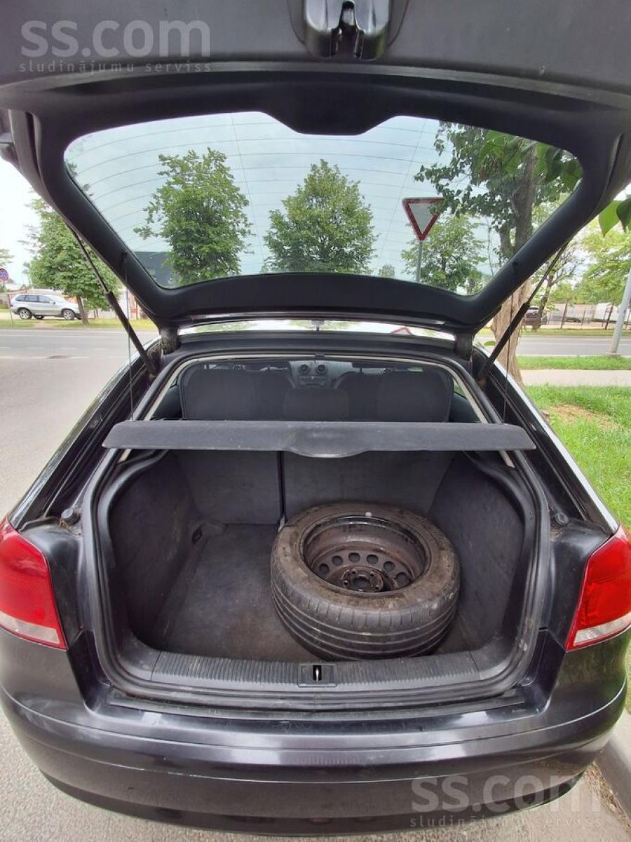 Grey Audi A3 2003 in Rezekne, with an engine capacity of 2.00 L and mileage of 344 thousand km for 1600 €, photo 10 on AUTOMOTO.COM.LV